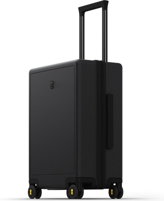 Reiskoffer 35L - Zeer Sterk, Duurzaam, Stevig - met TSA-slot & 360° Wielen -... | bol