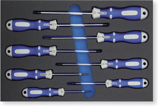 240294 Berner Schroevendraaier set 8-dlg torx kartonnen doos | bol