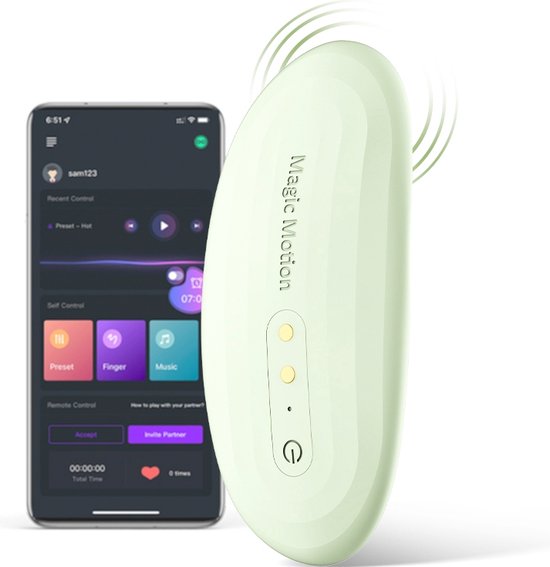 Magic Motion - Nyx Smart Panty Vibrator - Vert | bol