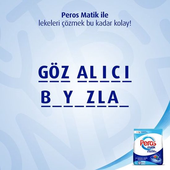 Peros Matik Waspoeder - Witte 10kg | bol