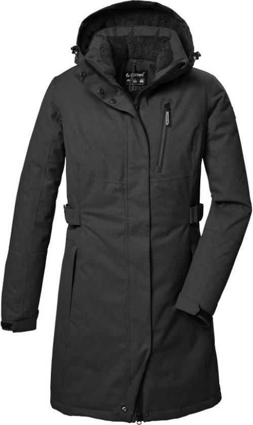 Killtec Winterjas Parka 41815 antraciet melange functioneel 42 | bol