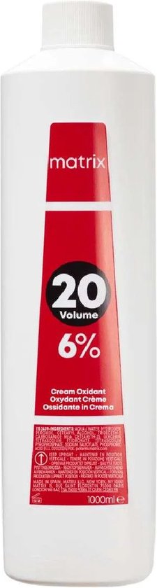 Matrix Cream Developer Oxidant 20 Vol 6% 1000ml | bol