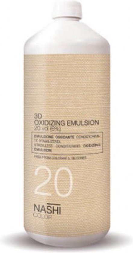 Nashi color Oxidizing Emulsion 20vol ( 6% ) 1000ml | bol