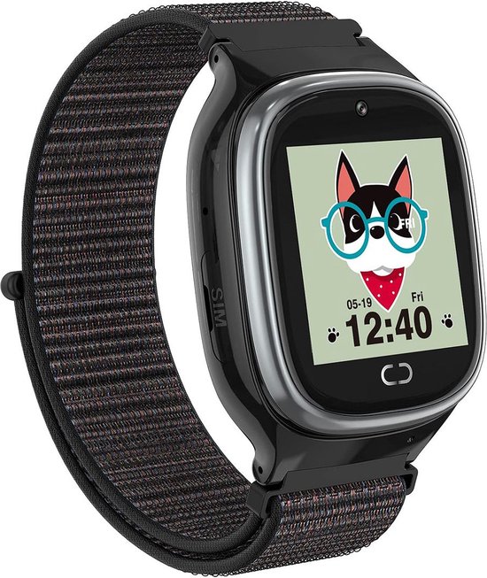 GPS Tracker Kind - GPS Horloge Kind - Zwart | bol