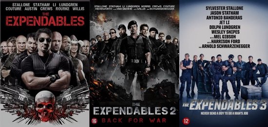 Expendables Trilogy (Dvd), Sylvester Stalone | Dvd's | bol