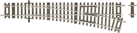 H0 Roco RocoLine (zonder ballastbed) 42443 Wissel, Rechts 230 mm 1 stuk ...