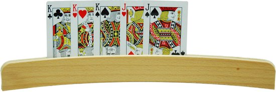 Kaartenlat 35 cm.gebogen blank multiplex | Games | bol