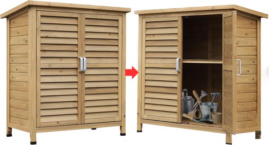 Tuinkast Hout - Tuinkist - Tuinkasten voor Buiten - Tuinberging ...