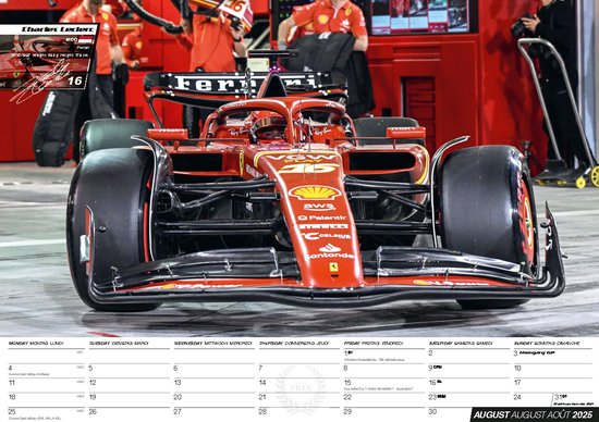 F1 Kalender 2025 | bol