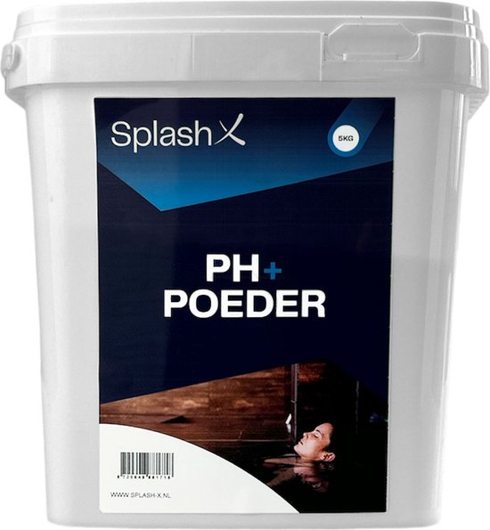 Splash-X pH+ poeder - 5 kg - pH verhogen | bol