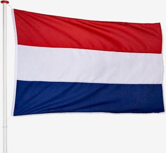Nederlandse vlag - Rood Wit Blauw - 100 x 150 cm - EK Voetbal - Support ...