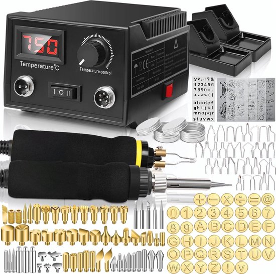 Houtbrander - Houtbrander Set - Pyrografie - Pyrografie houtbrander ...