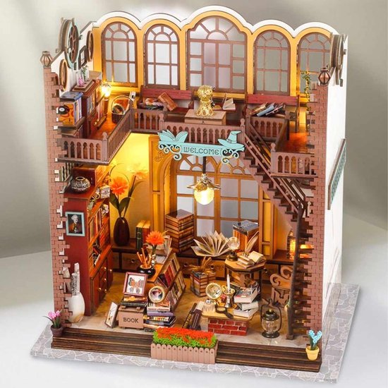 Meedeer Premium Miniatuur bouwpakket -XXL houten modelbouw-Magic Book ...