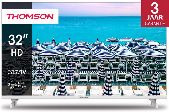 Thomson - 32HD2S13W - Easy TV - Wit | bol
