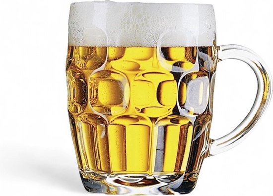 Professionele Bierglazen - (4 stuks) - 550ml - Bierglas - Bier - Glas ...