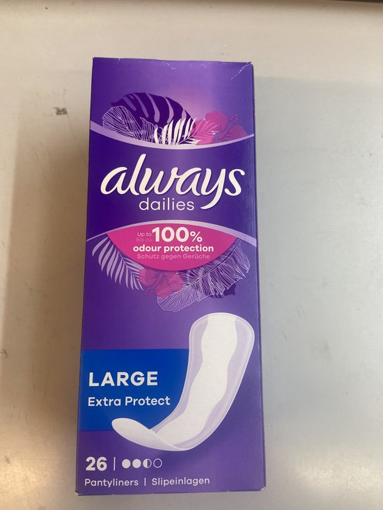 Dailies inlegkruisjes extra protect large | bol