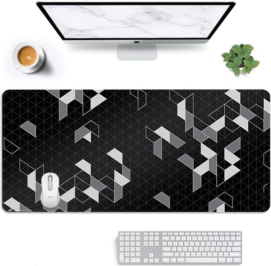 Groot formaat gaming muismat tafelonderlegger - 90 x 40 cm - antislip ...