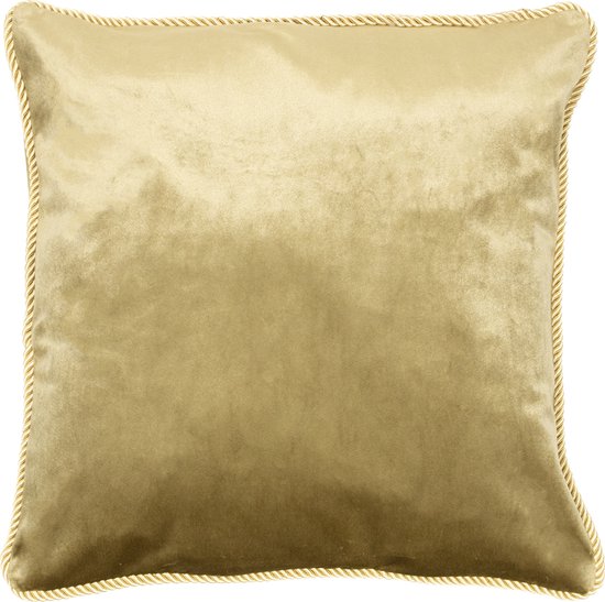 kussen fluweel goud goud 45x45cm | bol