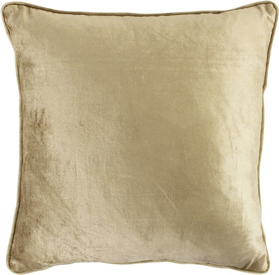 kussen fluweel goud 45x45cm | bol