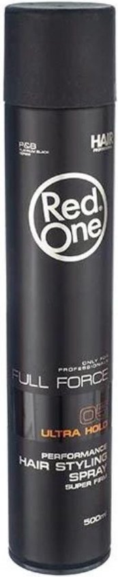 Red One - Full Force Hair Styling Spray Ultra Hold - 400ml | bol