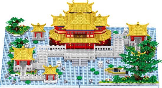 Lezi Yu Garden - Nanoblocks / miniblocks - Bouwset / 3D puzzel - 4061 bouwsteentjes -... | bol