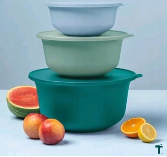 Tupperware set 3 Aloha kommen | bol