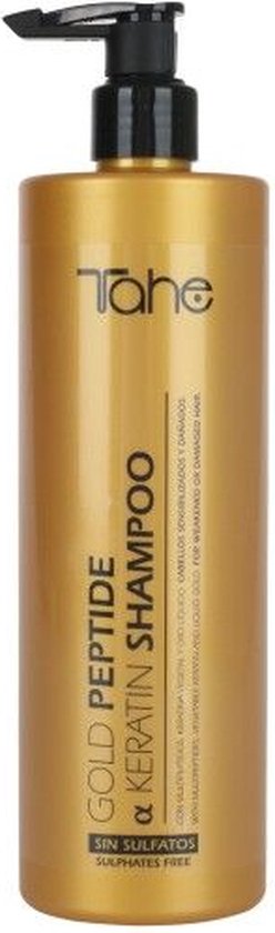 Tahe Gold Peptide & Keratin Shampoo 500ml | bol