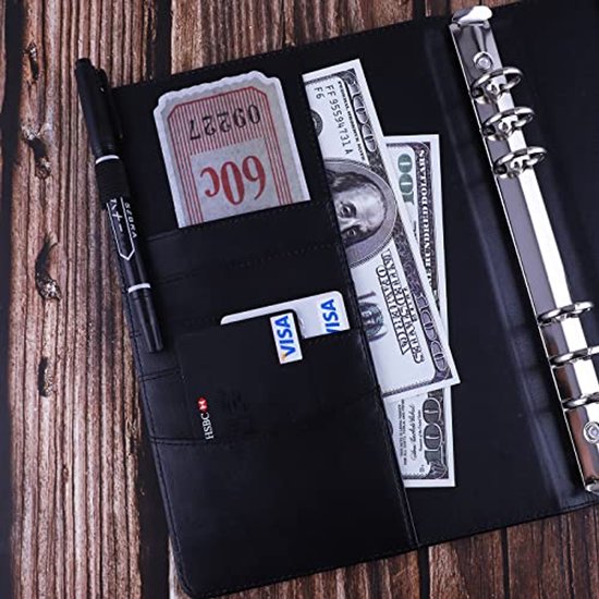PU Leather A5 Ring Binder Cover with Magnetic Closure | bol