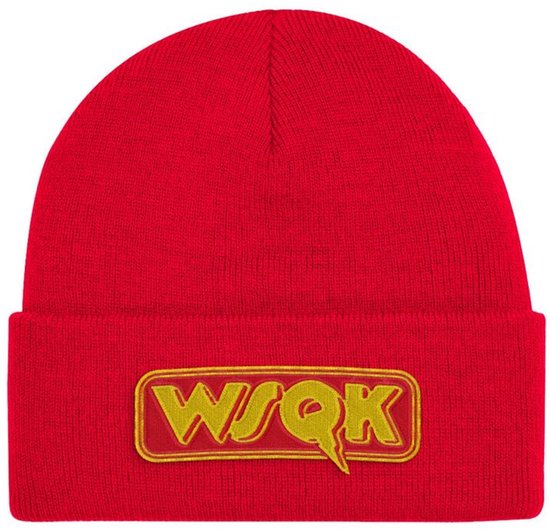 Stranger Things Season 5 - WSQK Logo Unisex Beanie - rood - Standard | bol