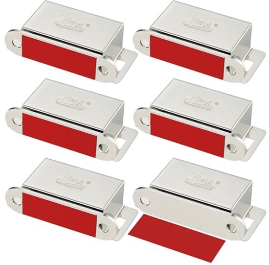 Zware magnetische deurvangers voor kastdeuren - 8KG trekvermogen, 6 ...