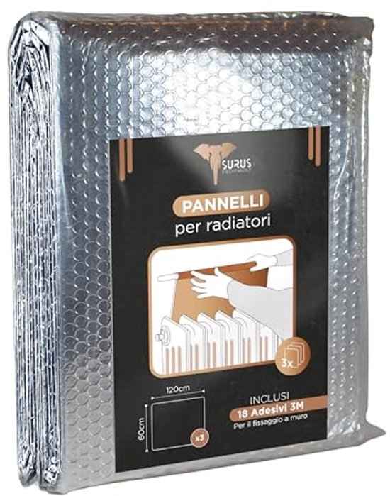 Warmteverlies Reducerende Warmtereflecterende Panelen 3 vellen 120x60 ...