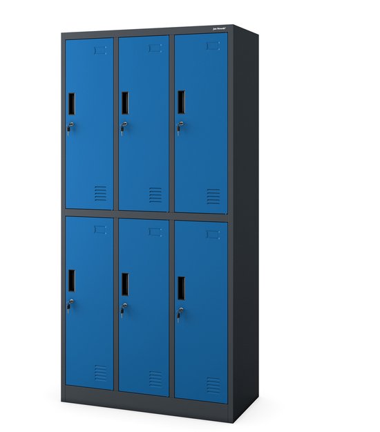 JAN NOWAK - Armoire métallique IGOR - Armoire scolaire - Anthracite ...