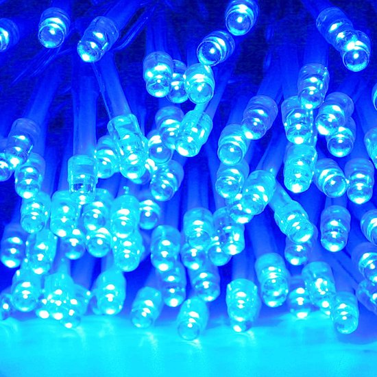 Rosnek 20M 200LED Blauw LED Lichtsnoer - Kerstverlichting met Timer ...