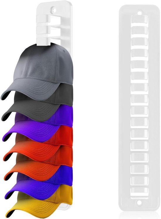 JHubers Goods - Hoedenrek voor Muur, Baseballpetten Organizer ...