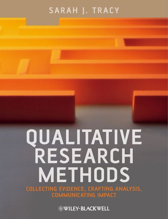 Qualitative Research Methods (ebook), Sarah J. Tracy | 9781118378588 ...