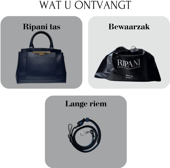 Ripani | 6462 | Leren handtas | bol
