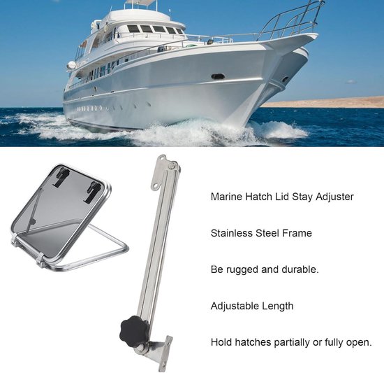 Marine Luik Deksel Blijf Richter, Boot Luik Houder van Roestvrij Staal ...