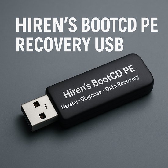 Hiren’s BootCD PE USB Stick – Windows Recovery & Tools – Systeemherstel ...