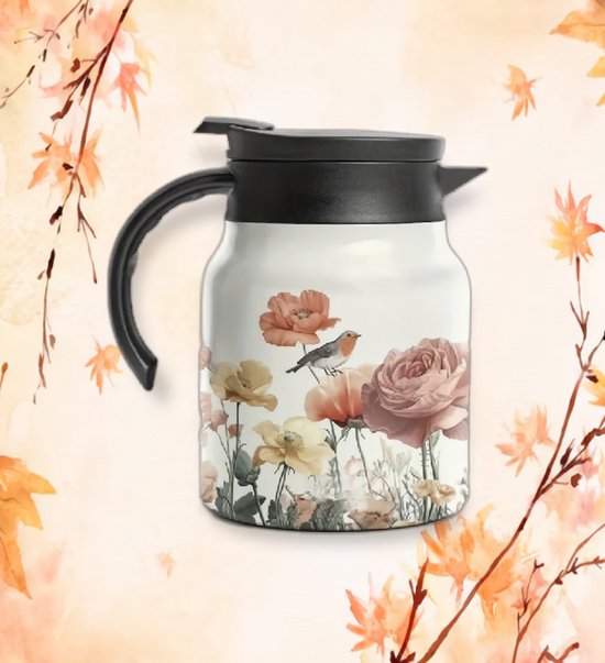 Theepot - thermos - theepot met filter - thermoskan - koffie - theekan ...