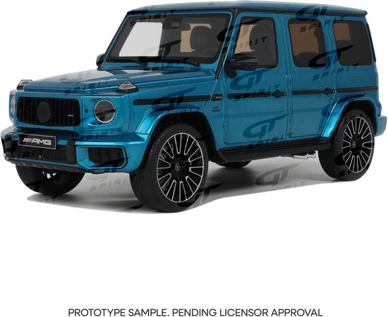 Mercedes-Benz G63 AMG (Hyper Blue Magno) 1:18 GT-Spirit GT925 | bol