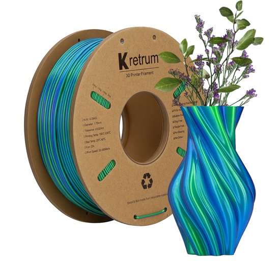 PLA Filament Multikleur - 3D Printer - 1,75mm - Voor FDM of FFF Printer ...