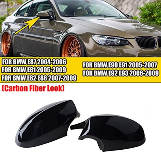 2 x Spiegelkappen voor diverse BMW modellen ...