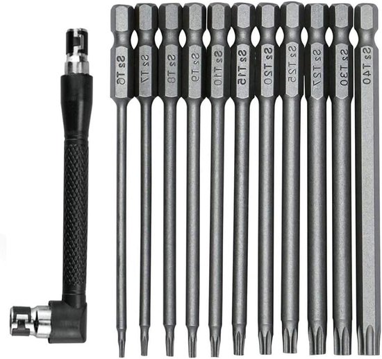 Allecto Premium - 11-delige set Torx beveiligingsschroevendraaiers met ...