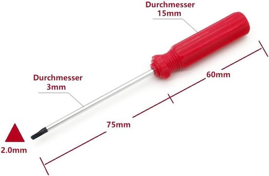 Allecto Plus - Driehoek Schroevendraaiers Set voor Elektronica en ...