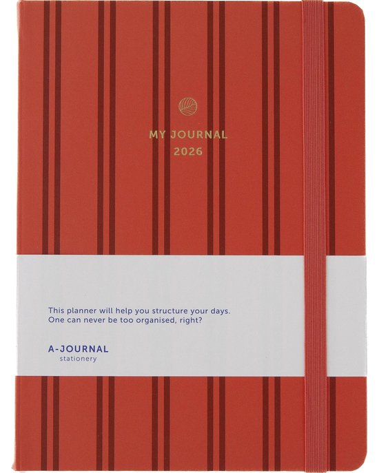 My Journal Agenda 2026 - Coral - Streep | bol