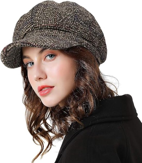 Dames Baret - Krantenjongenspet - Baker Taxi Driver Flower Girl Visor ...
