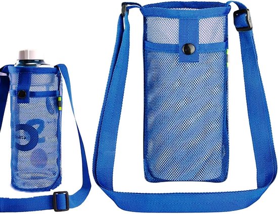 Allecto Plus - Draagbare waterfles tas met verstelbare riem voor ...