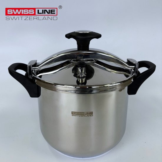 Swiss Line Switzerland - Snelkookpan - Pressure cooker - INOX - 10L | bol