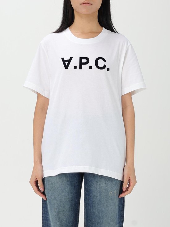 APC Logo TShirt Classic Style Wo - White T-Shirts | bol