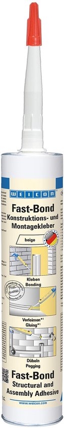 WEICON Fast-Bond 310 ml Constructie- en Montagekleefstof | bol